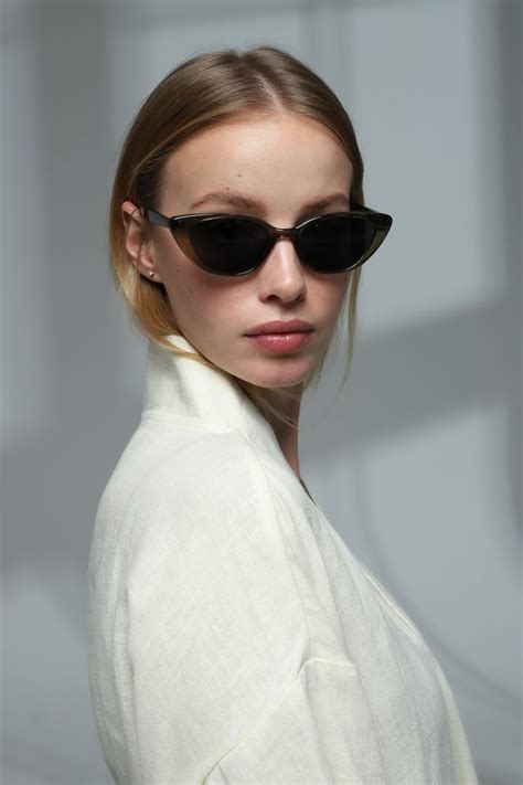 Cat Eye Sunglasses Women With Polarized Lenses Etsy Cat Eye