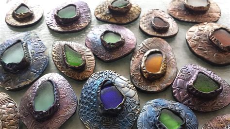 Clay And Beach Glass Whoops Gayle Bird Designs