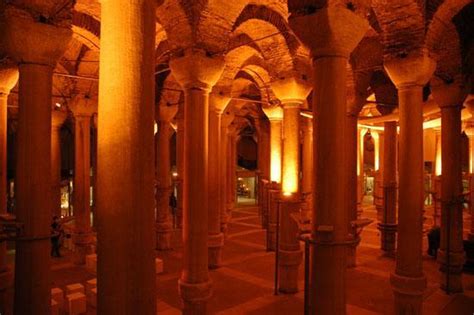 Cistern Of Philoxenos Binbirdirek Cistern Istanbul Metropolitan Municipality