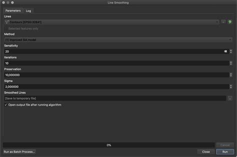 Smooth Contour Lines Correctly Extract Contour Lines From A Dem In Qgis
