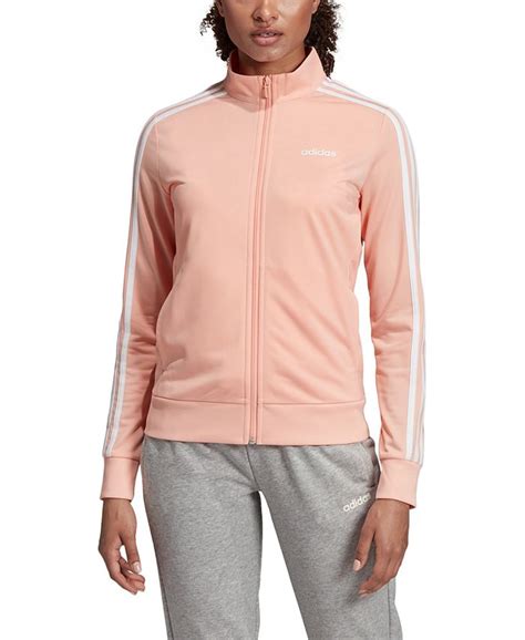Adidas Womens Essentials Tricot Track Jacket Macys