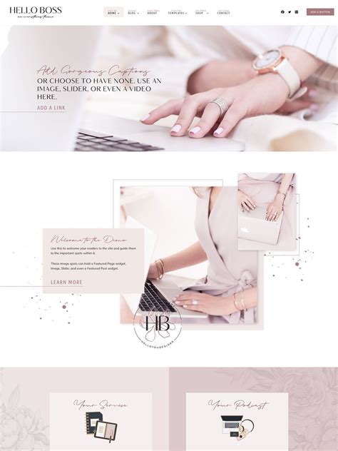 Best 13 Feminine Premium Wordpress Themes Artofit