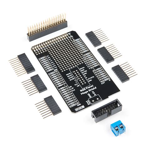 Github Sparkfunxrgbpanelmegashield A Shield For The Arduino Mega