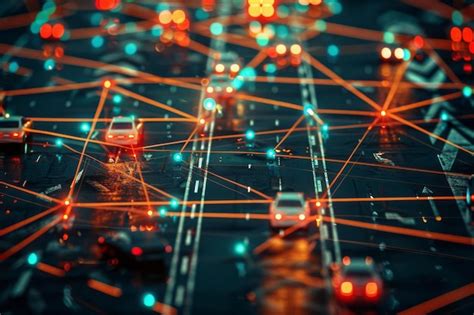 Smart Transportation Network With Interconnected Nodes And Pathways