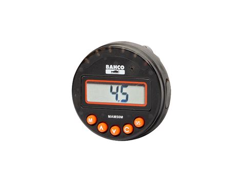 Bahco Mam50m Electronic Angle Meter With Magnet 0° 360° Red Box Tools
