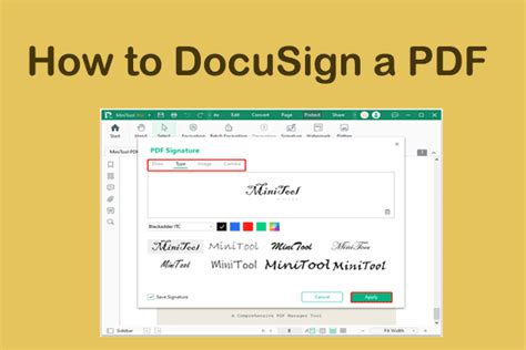 Do You Know How To DocuSign A PDF Here Is The Way