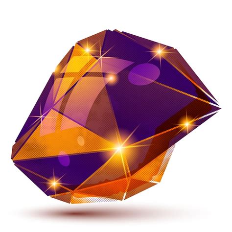 Premium Vector Plastic Grain Colorful Dimensional Geometric Object
