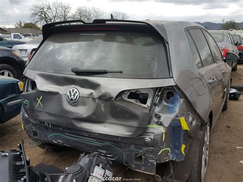 Volkswagen Golf R Base Salvage Damaged Cars For Sale