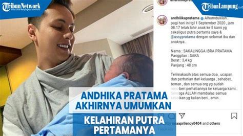 Video Andhika Pratama Akhirnya Umumkan Kelahiran Putra Pertamanya