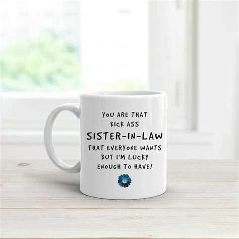 Sister In Law Mug Best Sister In Law Mug Funny Sister In Law Etsy
