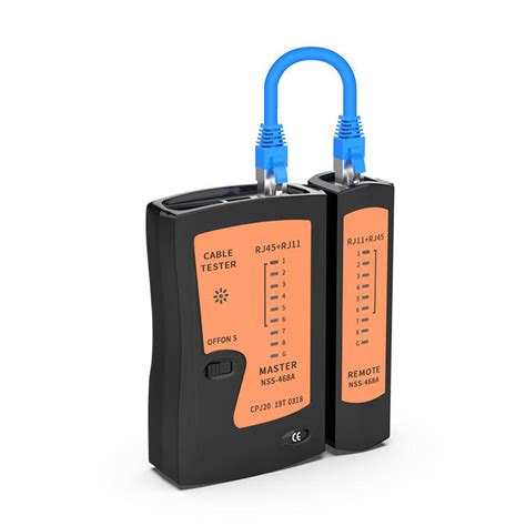 Tester Cablu De Retea Rj45 Rj11 Negru Emag Ro