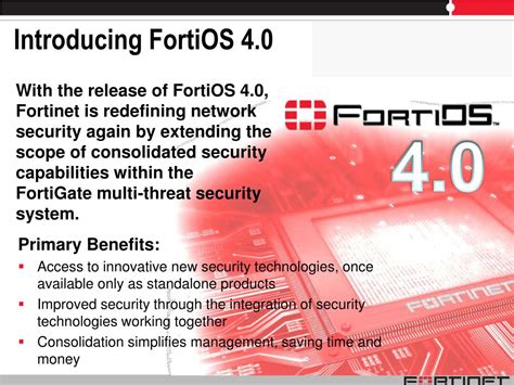 PPT Introducing FortiOS Redefining Network Security And Control PowerPoint Presentation