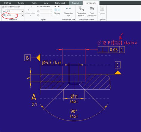 Config Option For Setting Dimension Tolerances Ptc Community