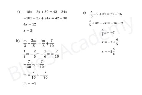 Common Math Mistakes Linear Equations Blue3 Academy