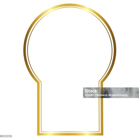 골드 프레임 둥근 말굽 아치 직사각형 프레임 아키텍처 창 문 골드 사진 프레임 럭셔리 황금 프레임 골드 테두리 황금 벡터 프레임