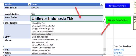 Aplikasi IDX Template Versi Selenium Cara Mudah Sedot Data Profil Emiten BEI Dari Idx Co Id