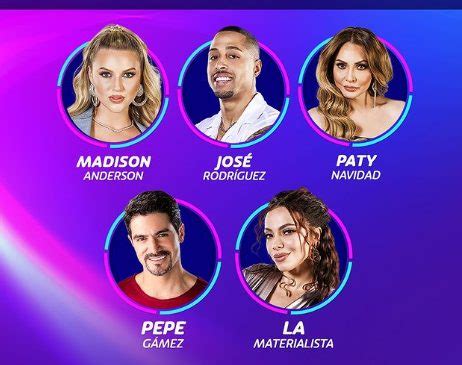 Estos Son Los Finalistas De La Casa De Los Famosos