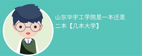 山东华宇工学院是一本还是二本几本大学 新高考网