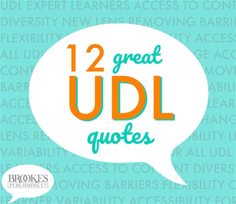 12 Great Udl Quotes To Pin Tweet And Share Brookes Blog