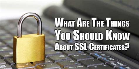 What Are The Things You Should Know About SSL Certificates EXEIdeas Let S Your Mind Rock