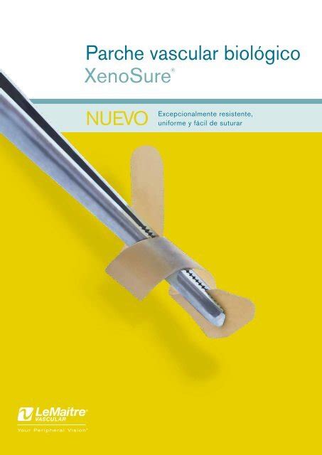 Parche Vascular Biológico Xenosure® Aticser