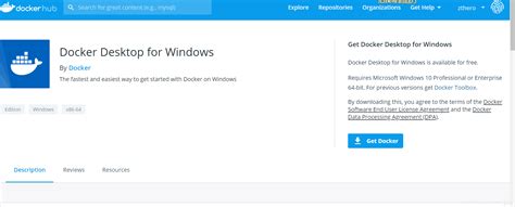 一文教你win10下docker和容器界面管理工具的安装、配置、使用window Docker可视化工具 Csdn博客