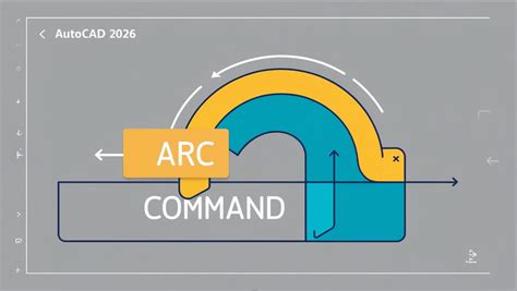 Autocad 2026 Arc Command Details With 3 Examples Engineer Idea