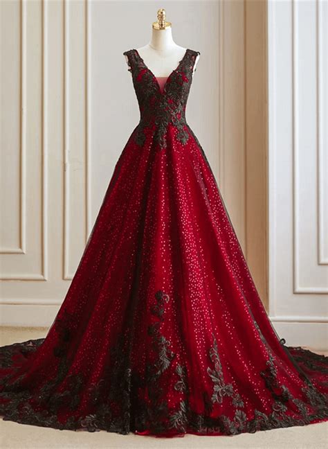 Black Off Shoulder Lace And Tulle Party Dress Black Long Formal Dress