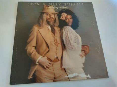 Leon And Mary Russell Wedding Album Lp 1976 Original Good Conition Vinyl