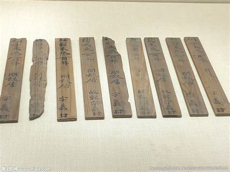 汉朝竹简摄影图 传统文化 文化艺术 摄影图库 昵图网
