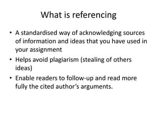 Referencing PPT