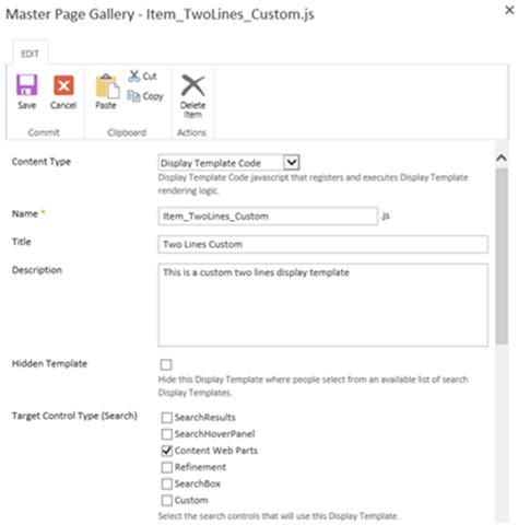 What Is Required For Display Templates Elio Struyf