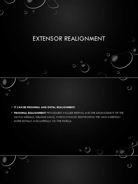 Extensor Realignment Pdf Knee Lower Limb Anatomy