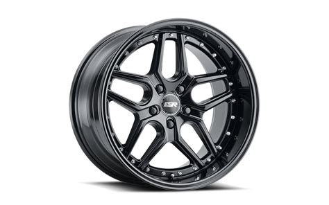 Esr Cs15 Gloss Black 18x8 5 30 5x100 Cast Wheel Bag Riders