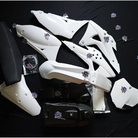 Jual BODYSET GORDON FULL BODY SET KLX 150 GORDON PUTIH FULL TANGKI