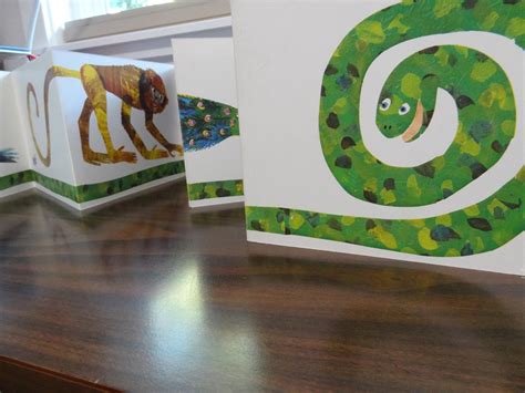 A Very Long Tail A Folding Book By Carle Eric Near Fine Soft Cover