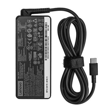 Laptop Chargers Original Lenovo 65W AC Power Adapter USB Lenovo Type C Priscom Computers