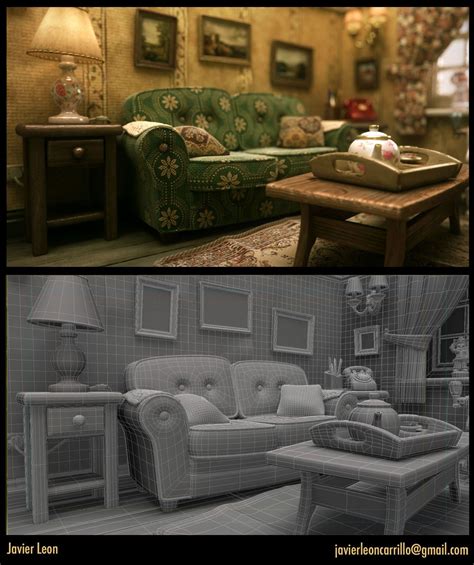 Maya Modeling Environment Design Environment Concept Art