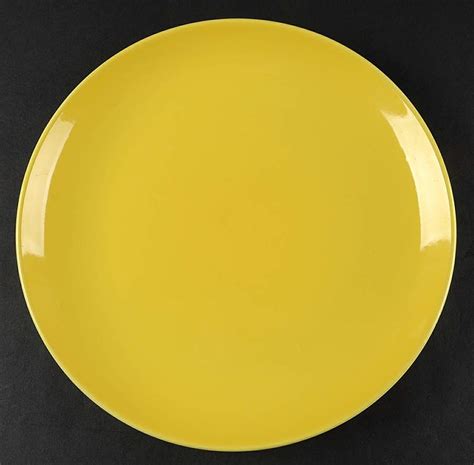 Flip Flop Butternut Yellow Dinner Plate By 222 Fifth PTS