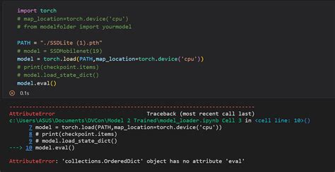 Attributeerror Collectionsordereddict Object Has No Attribute Seek