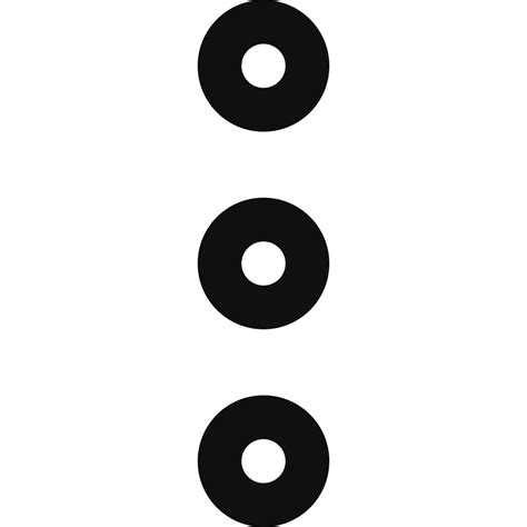 Menu 3 Dots Vertical Menu Dots Flaticon Icon Download On Iconfinder