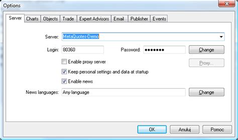 MetaTrader 5 Publishing Trading Forecasts And Live Trading Statements Via E Mail On Blogs