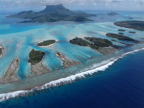 The Largest Atolls In The World WorldAtlas
