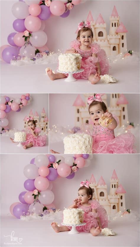 Indys Cutest Princess Pink Princess Cake Smash Edition