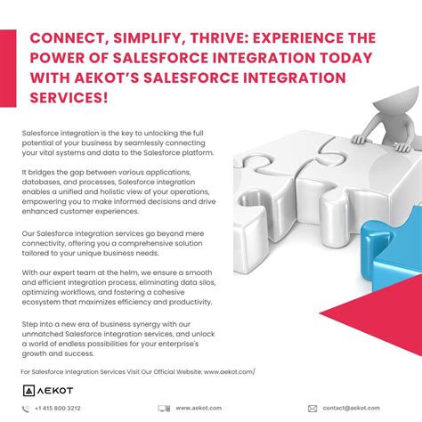 How Aekot Can Transform Your Business With Salesforce Integration Aekot Posted On The Topic