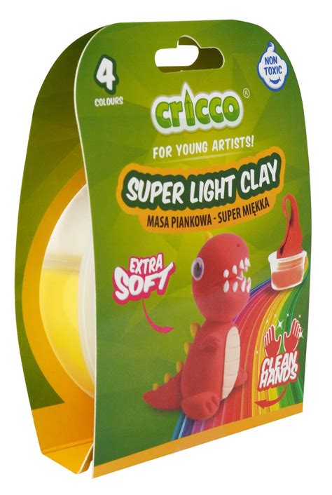 MASA PIANKOWA CRICCO ZESTAW MINI 30g DINOZAURY MIX Displayshop Pl