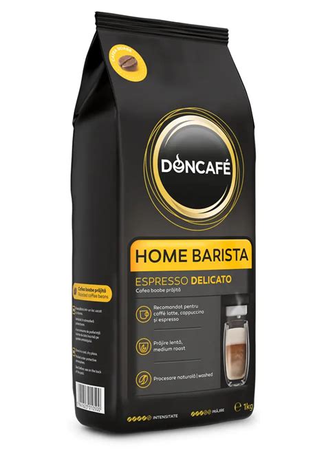Cafea Boabe Doncafe Home Barista Espresso Delicato 1 Kg Carrefour Romania