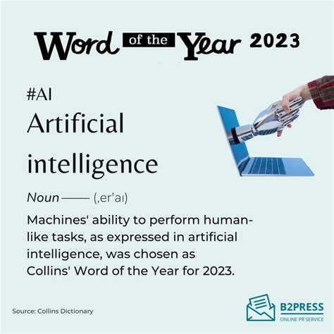B2press On Linkedin Ai Artificialintelligence Wordoftheyear