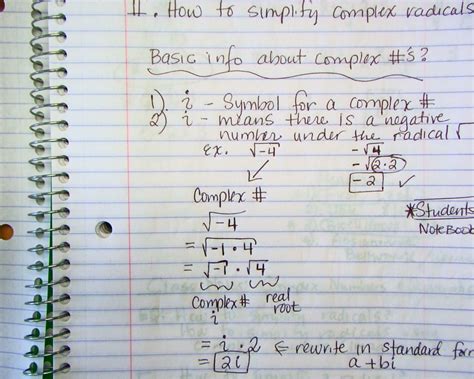 Day A B How To Simplify Radicals Chandra Harris S Blog