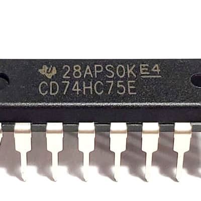 CD74HC75E 74HC75 High Speed CMOS Logic Dual 2 Bit Latch 10 Reverb